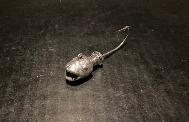 Unpainted Smiling Bill / Hot Lips Jig With Mustad Duratin Hooks | Jigs ...