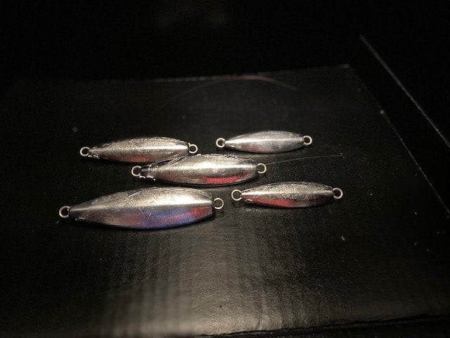 Unpainted Slow Pitch Jigs 3, 5, 7, And 9oz | Jigs Tackle
