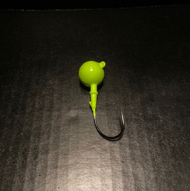 Fluke Flounder Gulp Ball Jigs W/ Black Nickel Ultra Point Hooks | Jigs ...