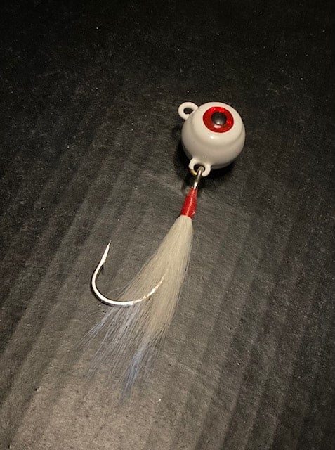 Fluke Balls No Swivel with Swing Teaser Hook | Jigs Tackle